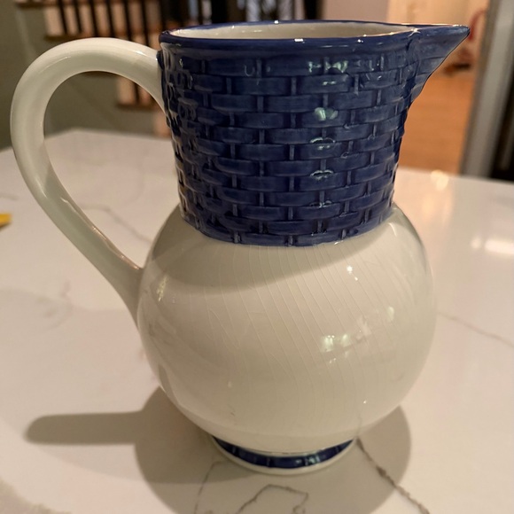 Tiffany & Co. | Kitchen | Tiffany Co Elegant Blue Italian Ceramic ...